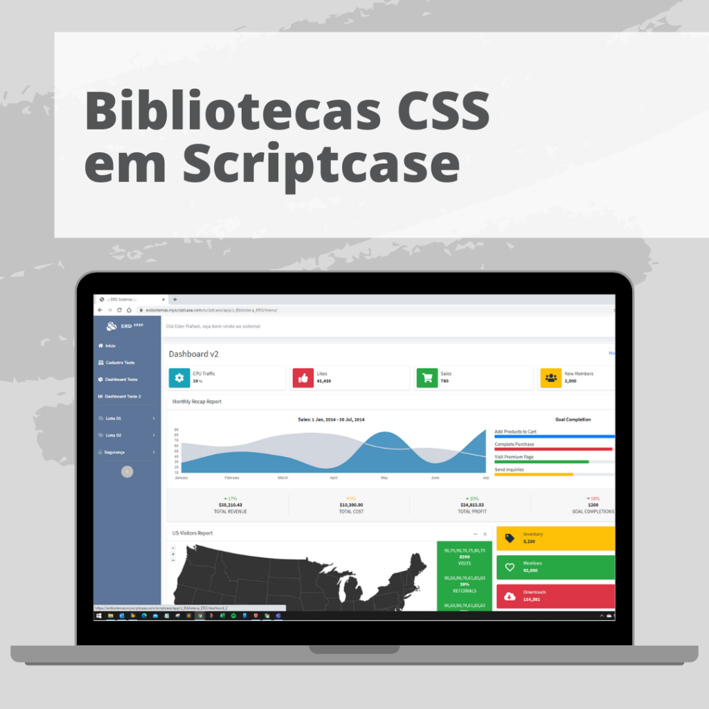 Biblioteca CSS em Scriptcase – ERD Sistemas